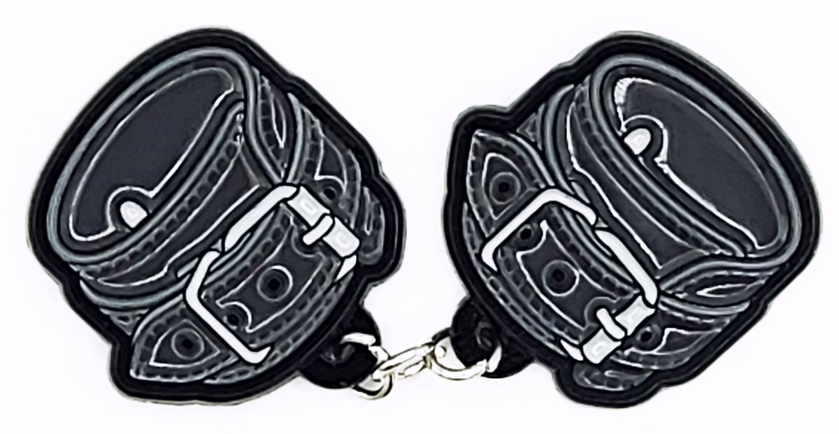 Leather Cuffs Dark Rain Design 5722