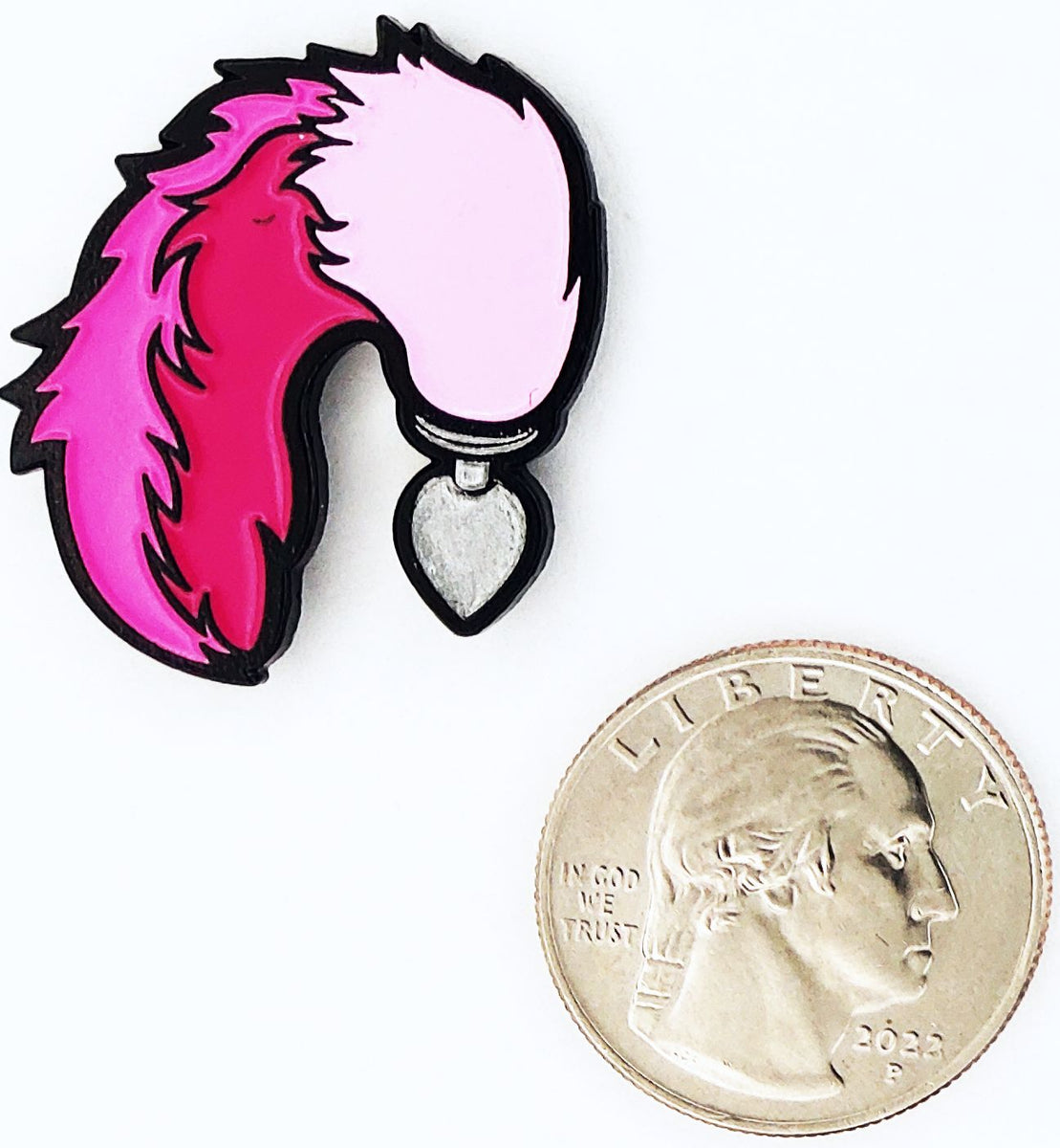 Fuzzy Tail Plug – Dark Rain Design