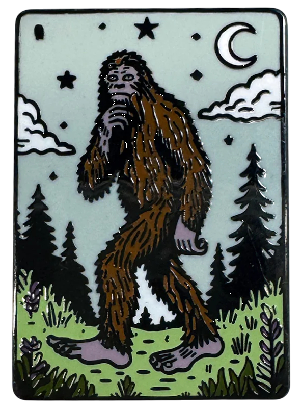 Bigfoot Tarot Card – Dark Rain Design