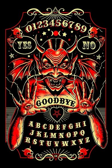 Devil Spirit Board – Dark Rain Design