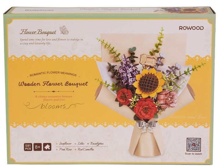 Colorful Flower Bouquet Kit – Dark Rain Design