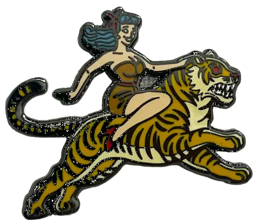 Lady & Tiger – Dark Rain Design