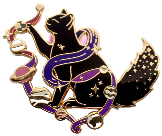 Solar System Cat – Dark Rain Design